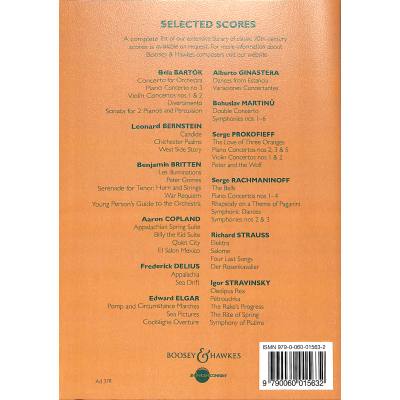 The young persons guide to the orchestra op 34 - Notenbuch.de