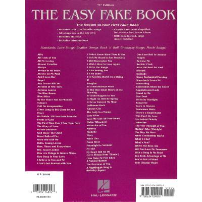 The easy fake book - Notenbuch.de