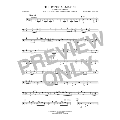 The Imperial March Darth Vaders Theme from Star Wars The Empire Strikes ...